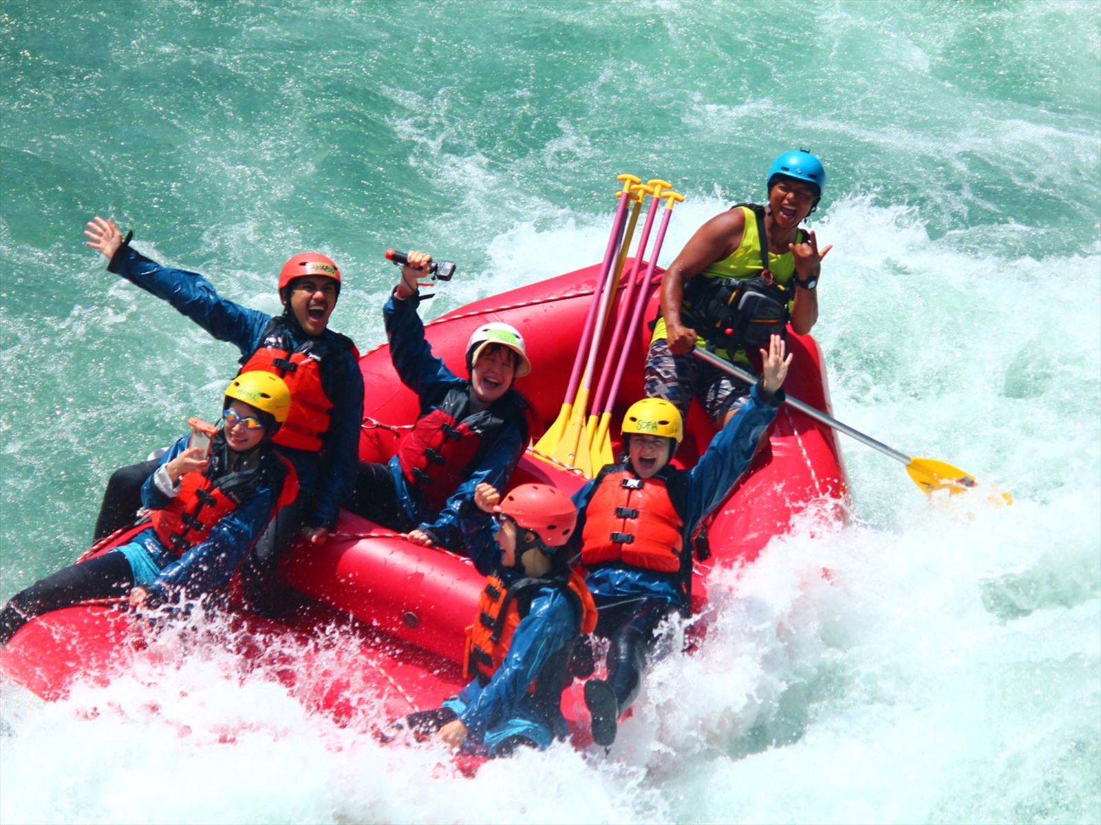 Half-day rafting on the Yoshino River, top-level whitewater in Japan ...